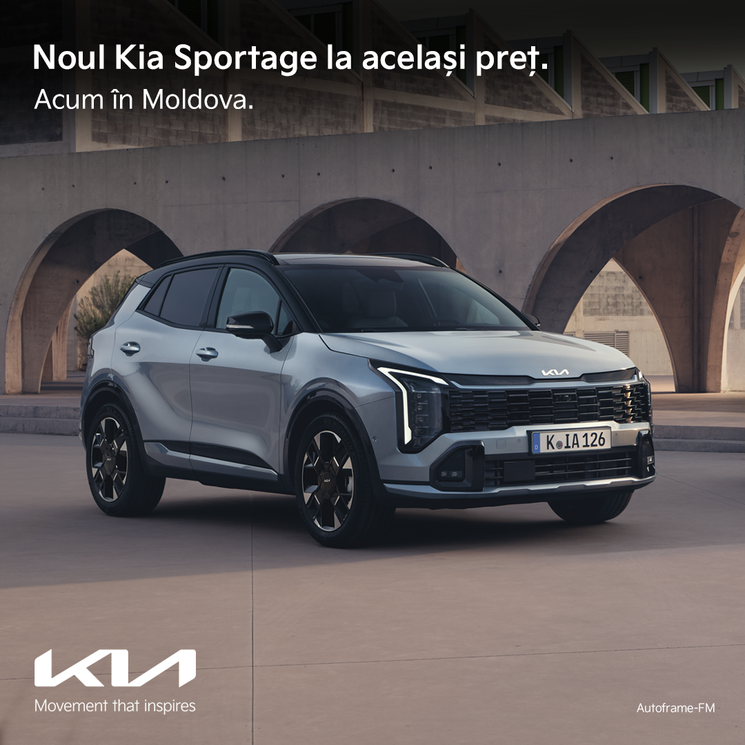 Noul Kia Sportage la același preț! - KIA Moldova